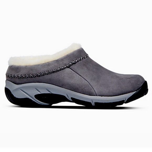 Merrell | Shoes | Merrell Suede Sherpa Slip On Mule Clogs Encore Ice 4 ...